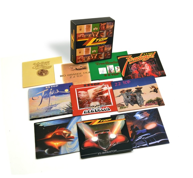 ROCKLAND: ZZ TOP: "The complete studio albums" (Box-set 2013)